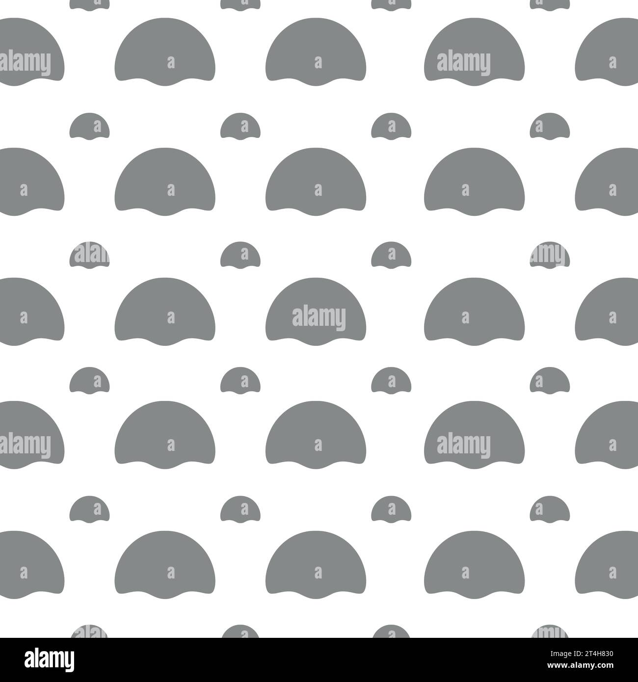 Abstract pattern on a transparent background, gray symmetrical elements ...