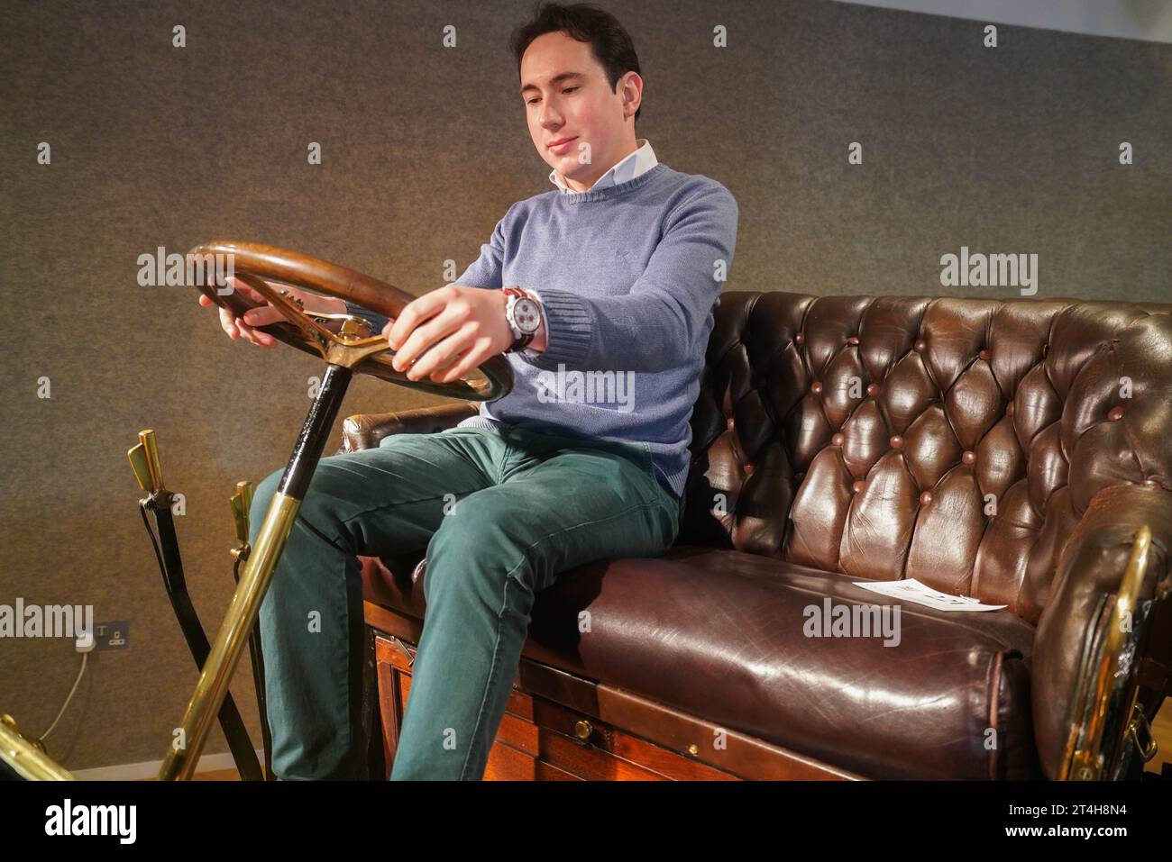 London, UK. 31 October 2023. A 1904 Richard-Brasier 16hp Type O Four ...