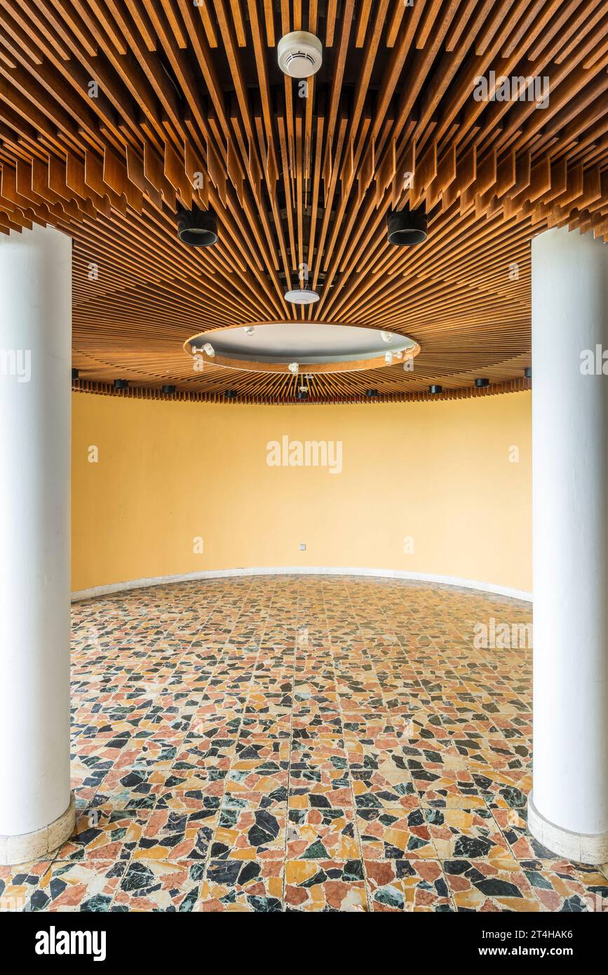 Theatr Ardudwy, Harlech, Wales. A superb Brutalist building designed in ...