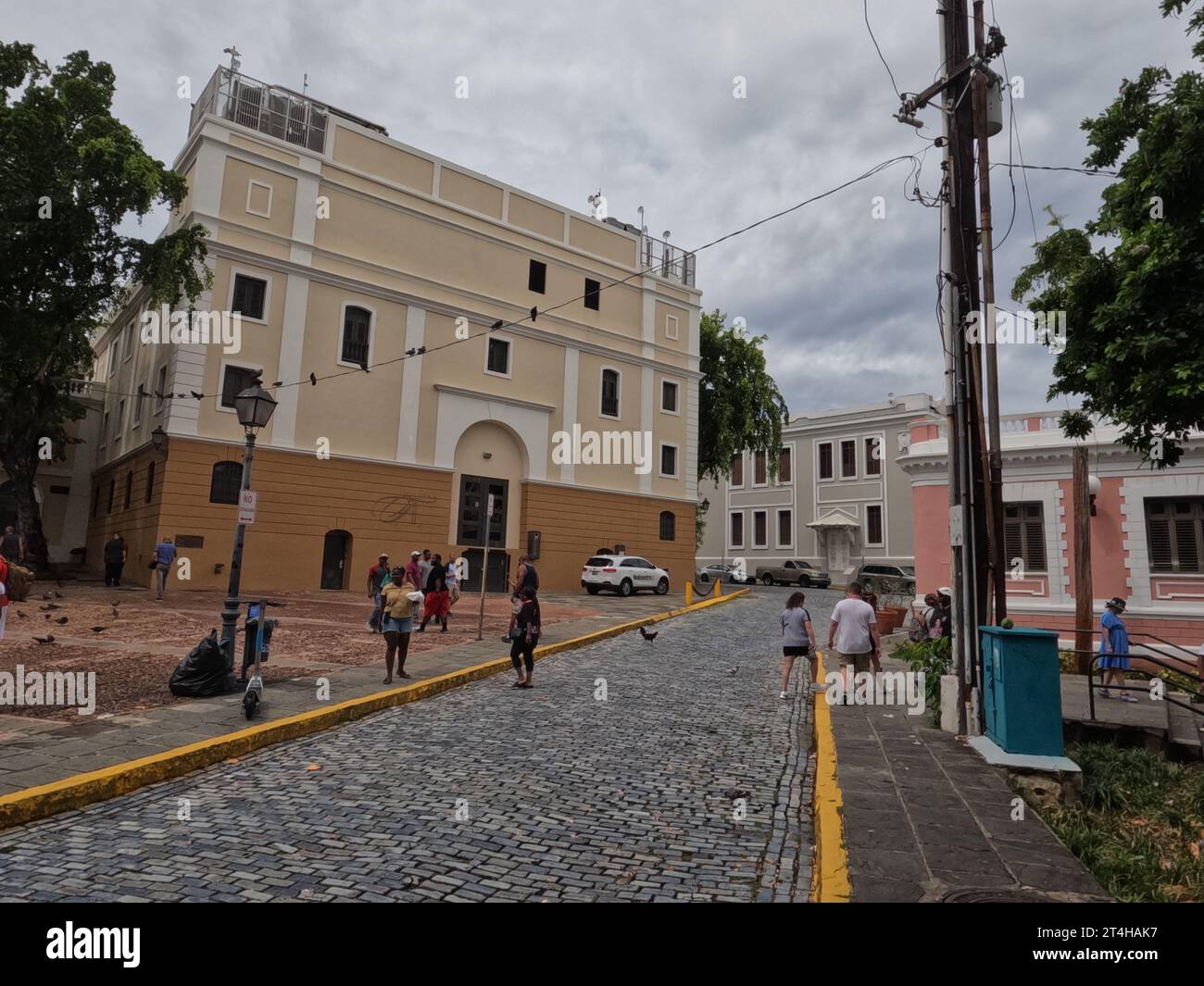 Street in old San Juan, Puerto Rico Stock Photo - Alamy
