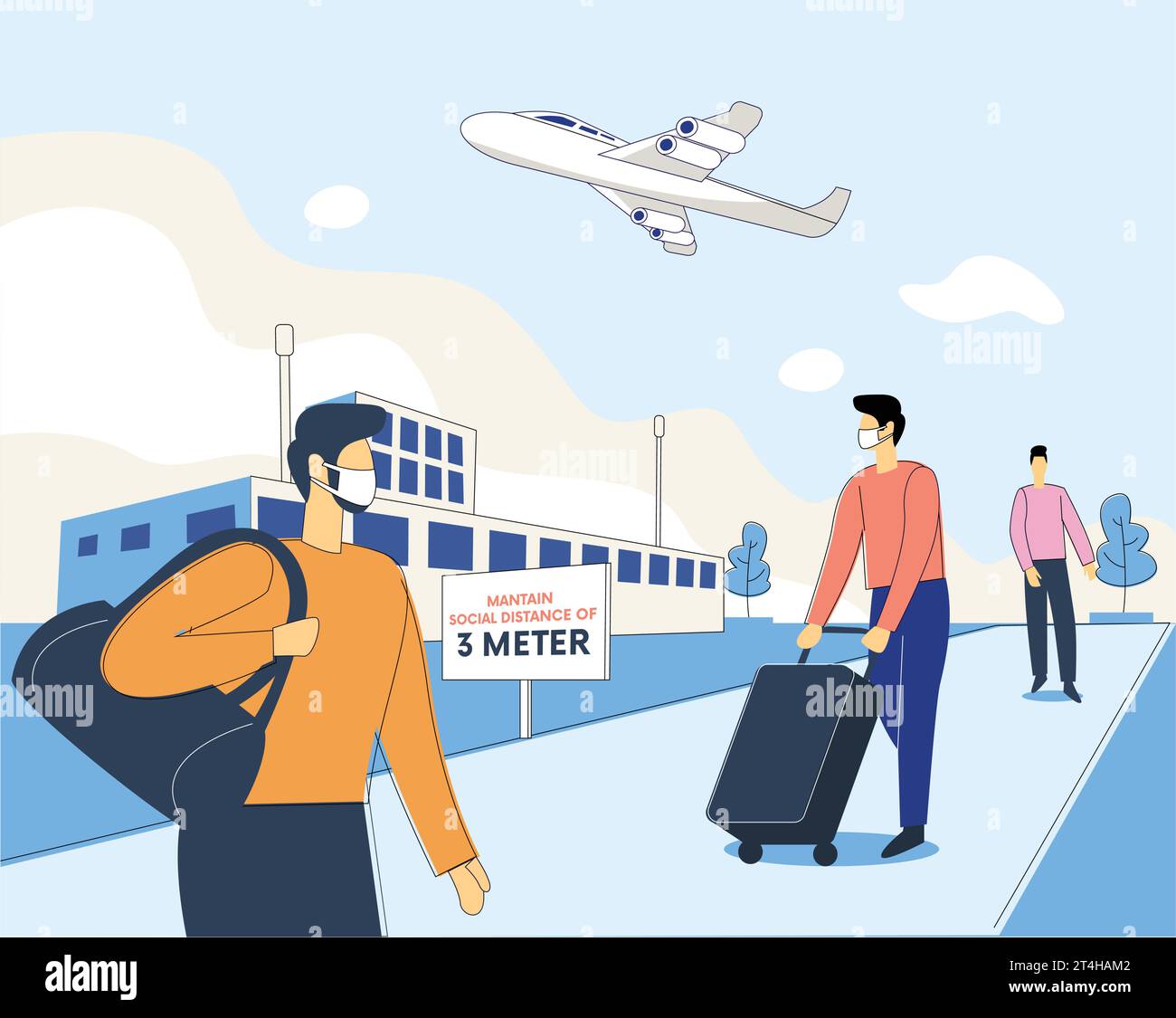 Maintaining physical distance hi-res stock photography and images - Alamy