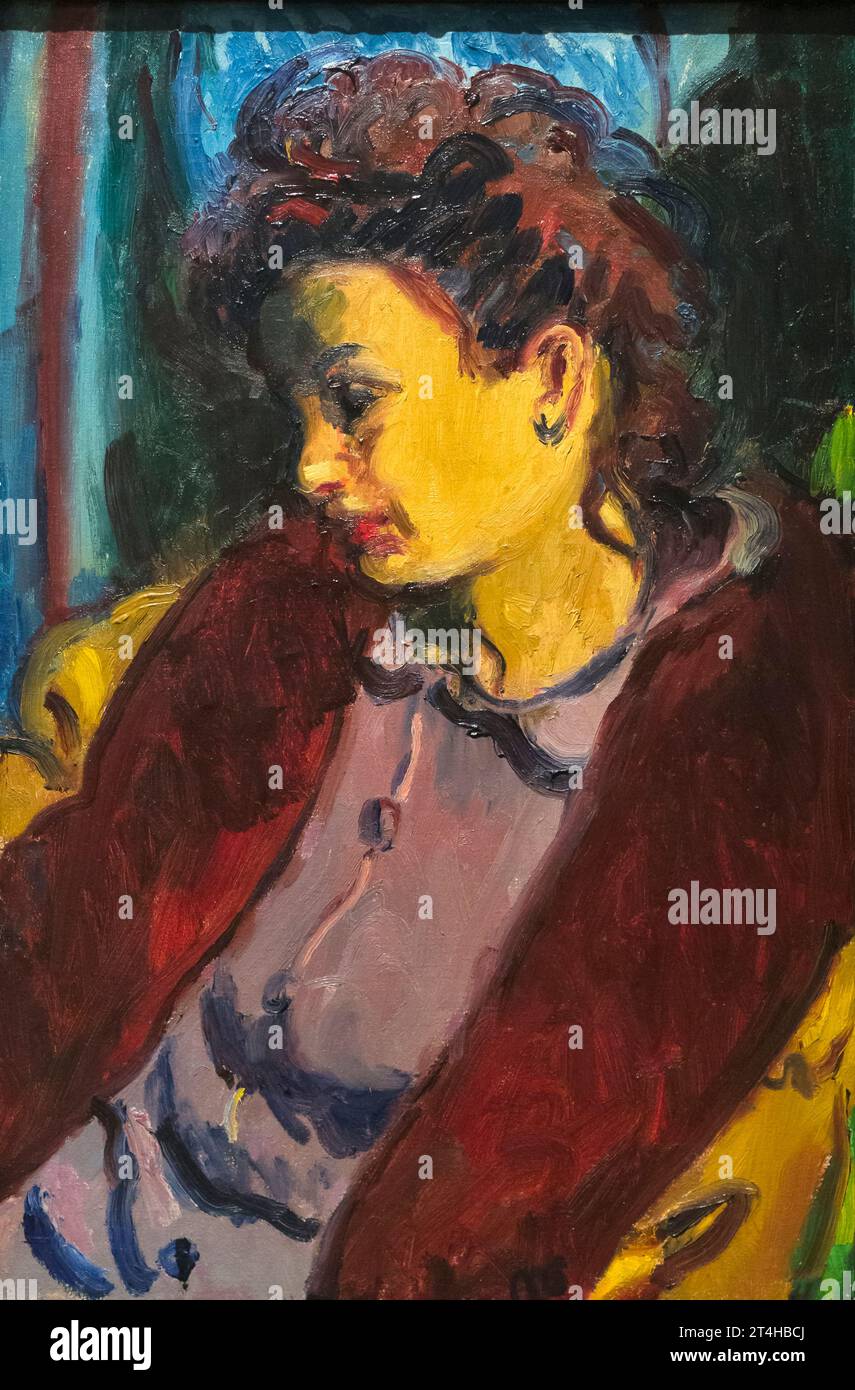 Jean Simmons, by Matthew Smith Stock Photo - Alamy