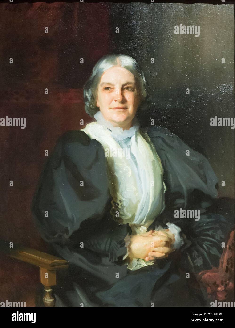 Octavia Hill, John Singer Sargent Stock Photo - Alamy