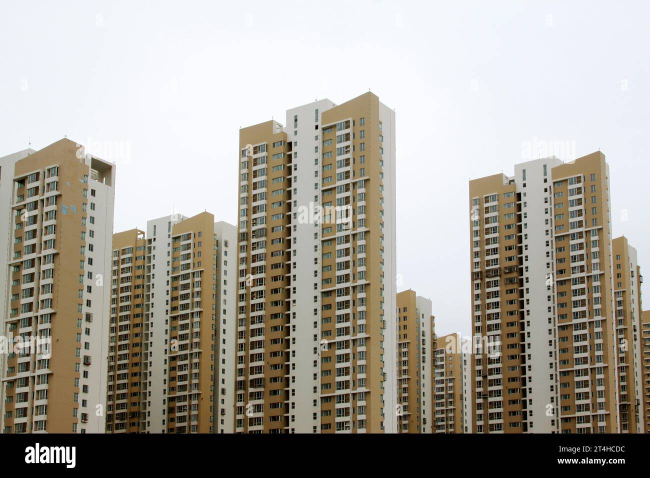 newly completed high-rise office buildings, tianjin, China Stock Photo ...