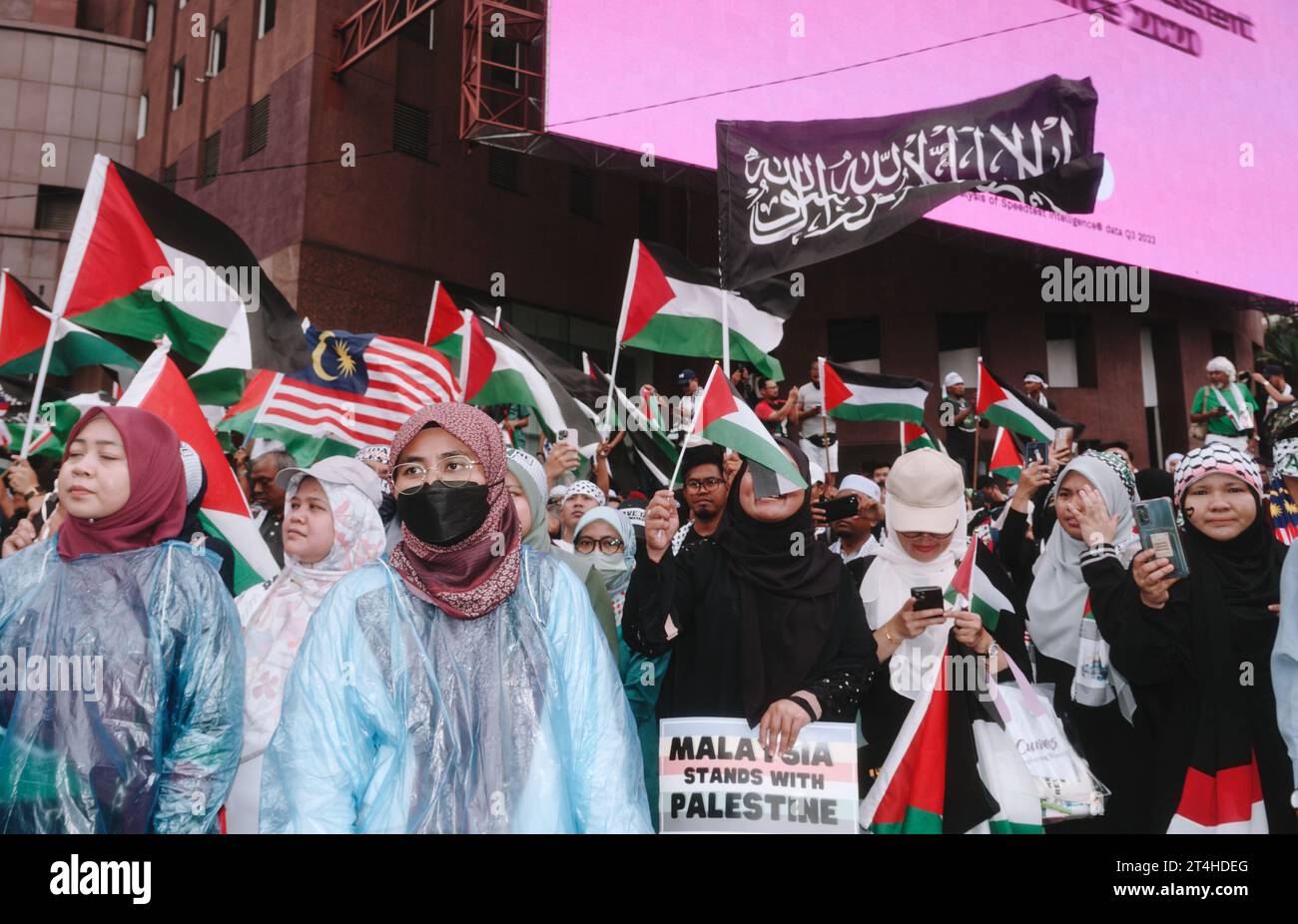 Pro Palestine Rally in Kuala Lumpur, Malaysia Stock Photo - Alamy