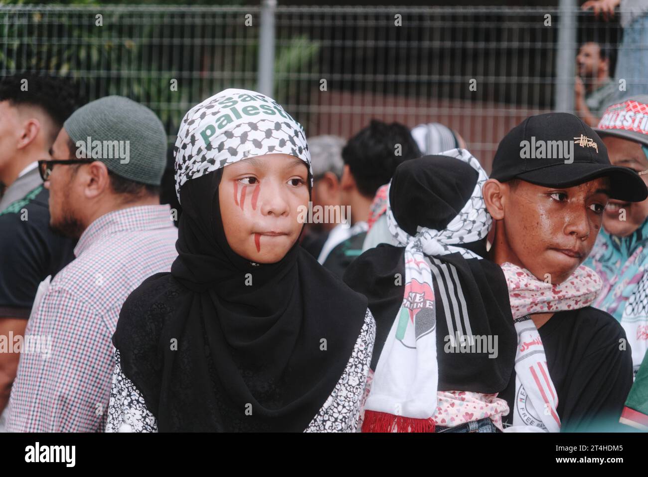 Pro Palestine Rally in Kuala Lumpur, Malaysia Stock Photo - Alamy