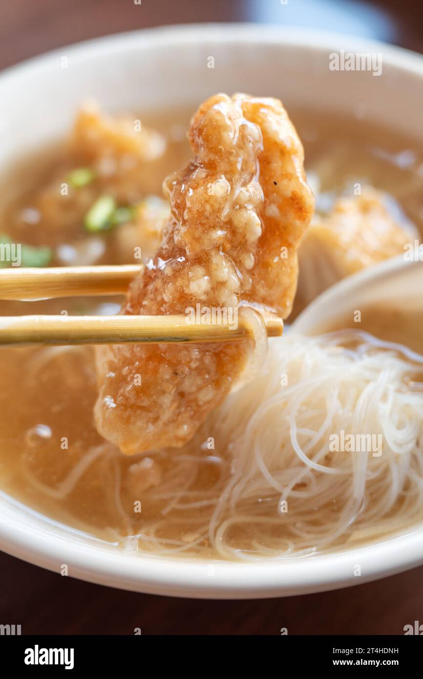 Delicious fried narrow-barred Spanish mackerel fish fillet with rice ...