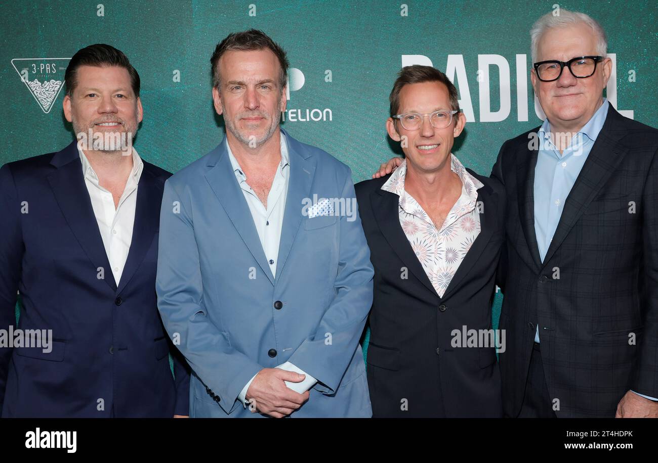 Los Angeles, Ca. 30th Oct, 2023. Christopher Zalla, Ben Odell, Joshua Davis, Guest at the LA ...