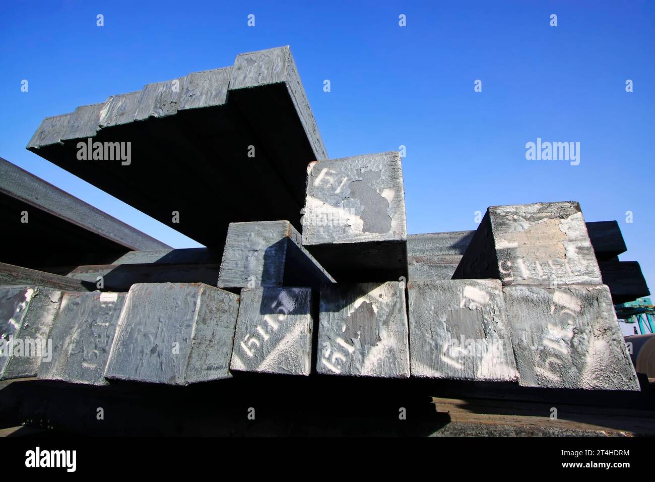 Blue mark steel hi-res stock photography and images - Alamy