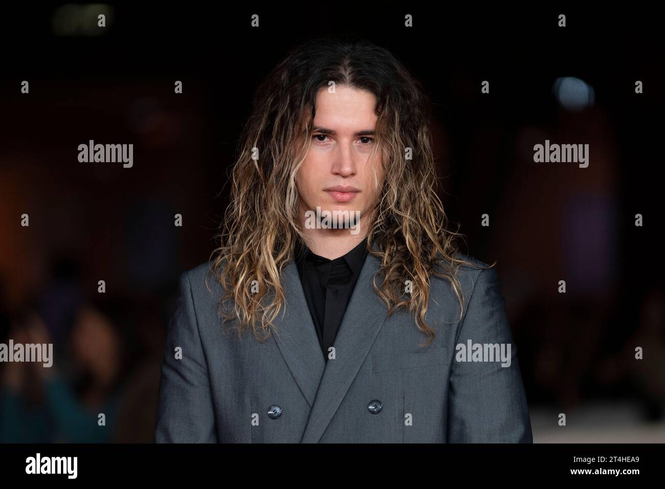 Rome, Italy, October 28 2023 - Francesco Panarella attends at the red ...