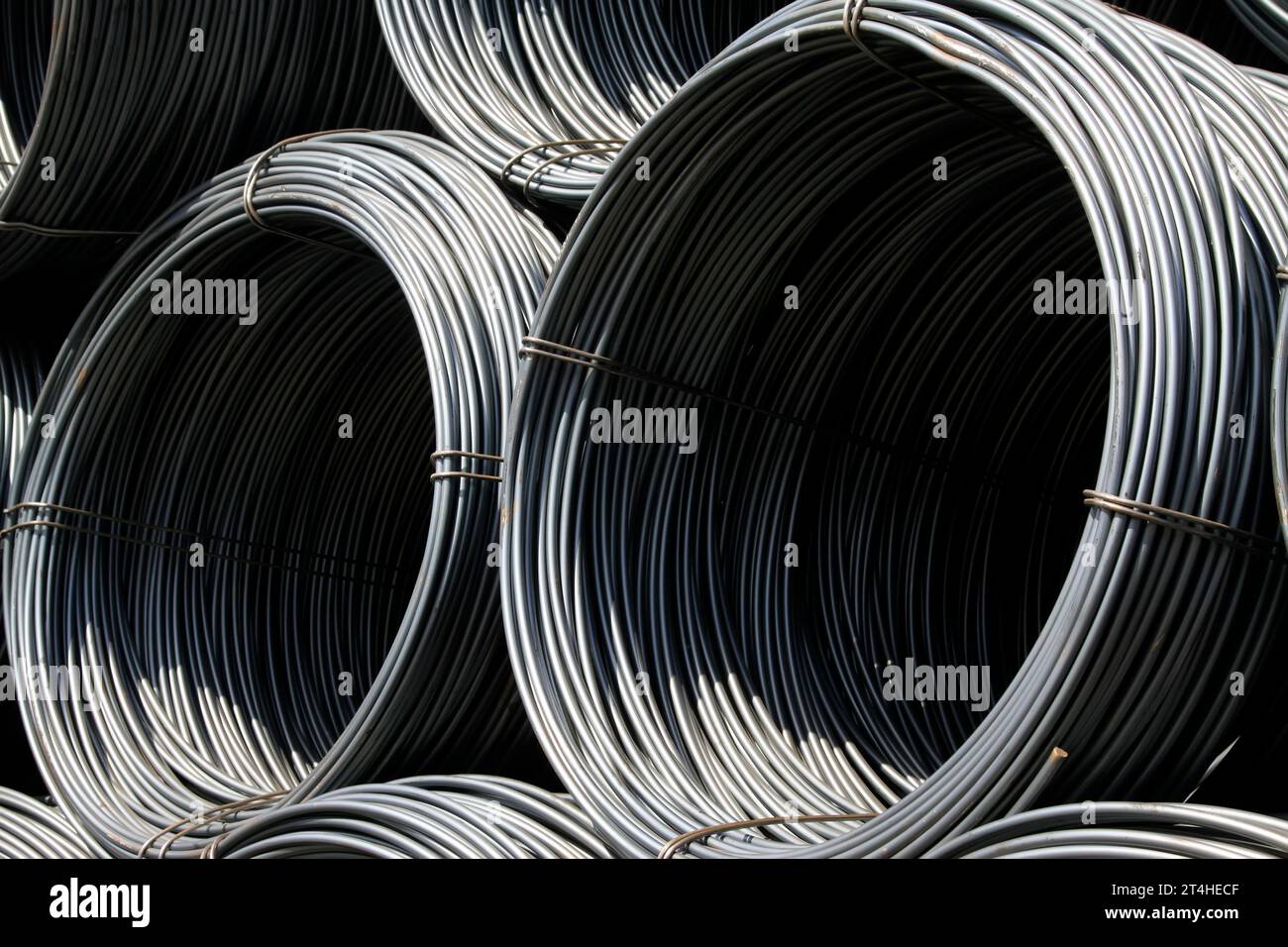 steel bar at the construction site, closeup of photo Stock Photo - Alamy
