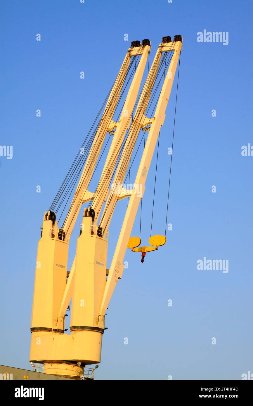 crane lazy arm, closeup of photo Stock Photo - Alamy