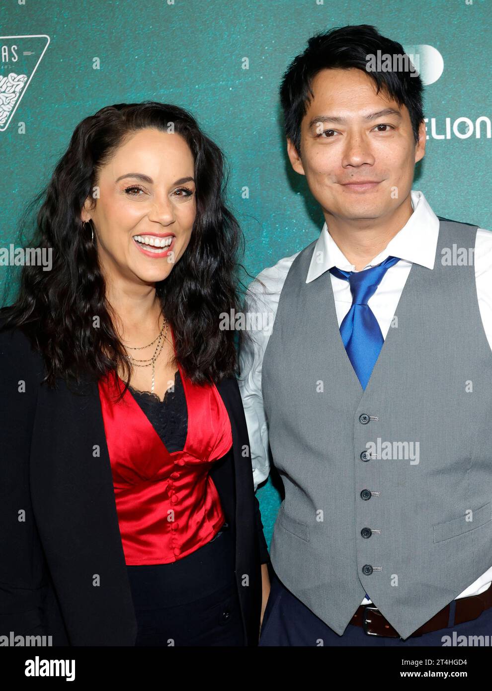 Los Angeles, Ca. 30th Oct, 2023. Tessa Munro, Archie Kao at the LA ...