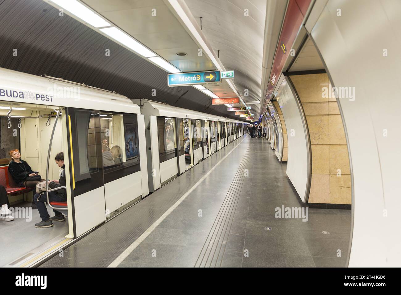 Subway in Budapest Stock Photo - Alamy