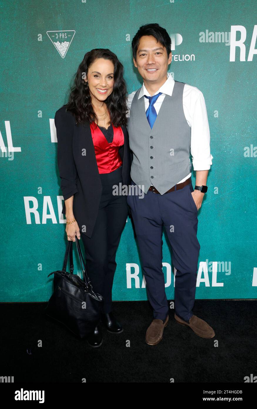 Los Angeles, Ca. 30th Oct, 2023. Tessa Munro, Archie Kao at the LA ...