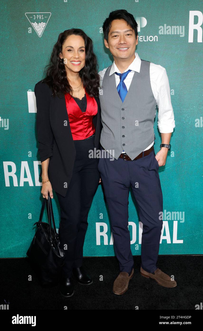 Los Angeles, Ca. 30th Oct, 2023. Tessa Munro, Archie Kao at the LA ...