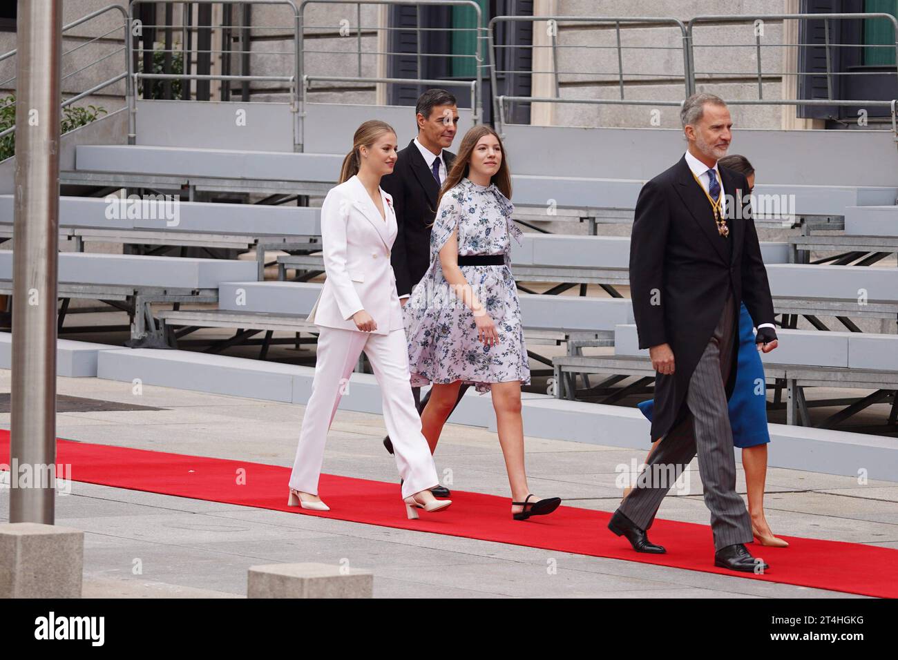 Madrid, Spain. 31st Oct, 2023. King Felipe Vi and Queen Letizia and ...