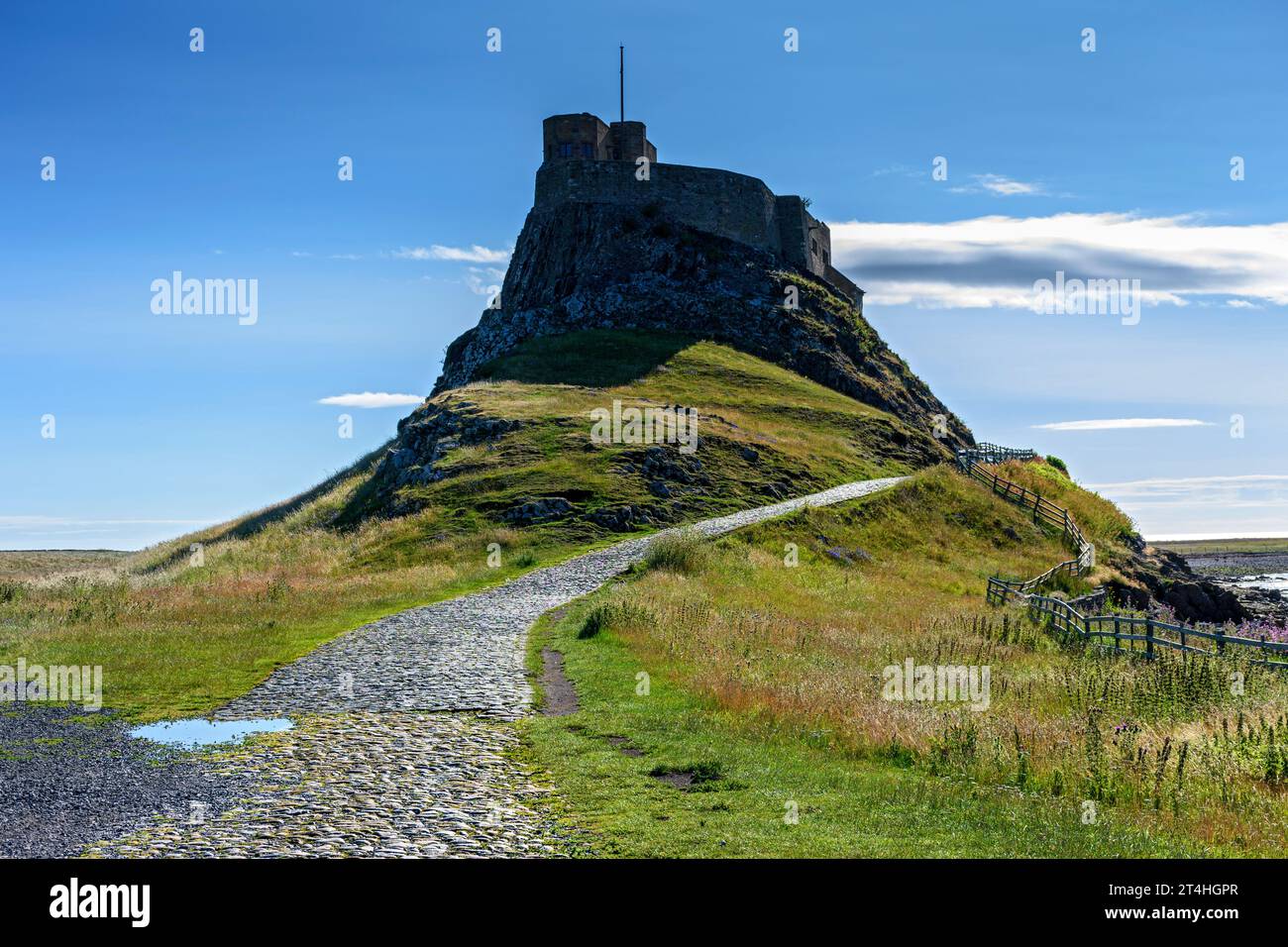 Lindisfarne Castle, 16th century but much altered by Sir Edwin Lutyens ...
