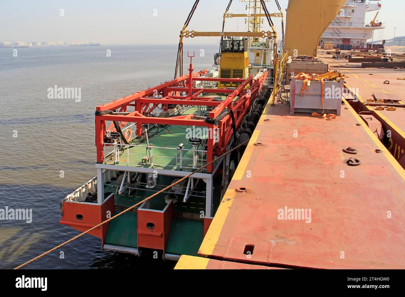 Geological exploration ship in tianjin port, China Stock Photo - Alamy
