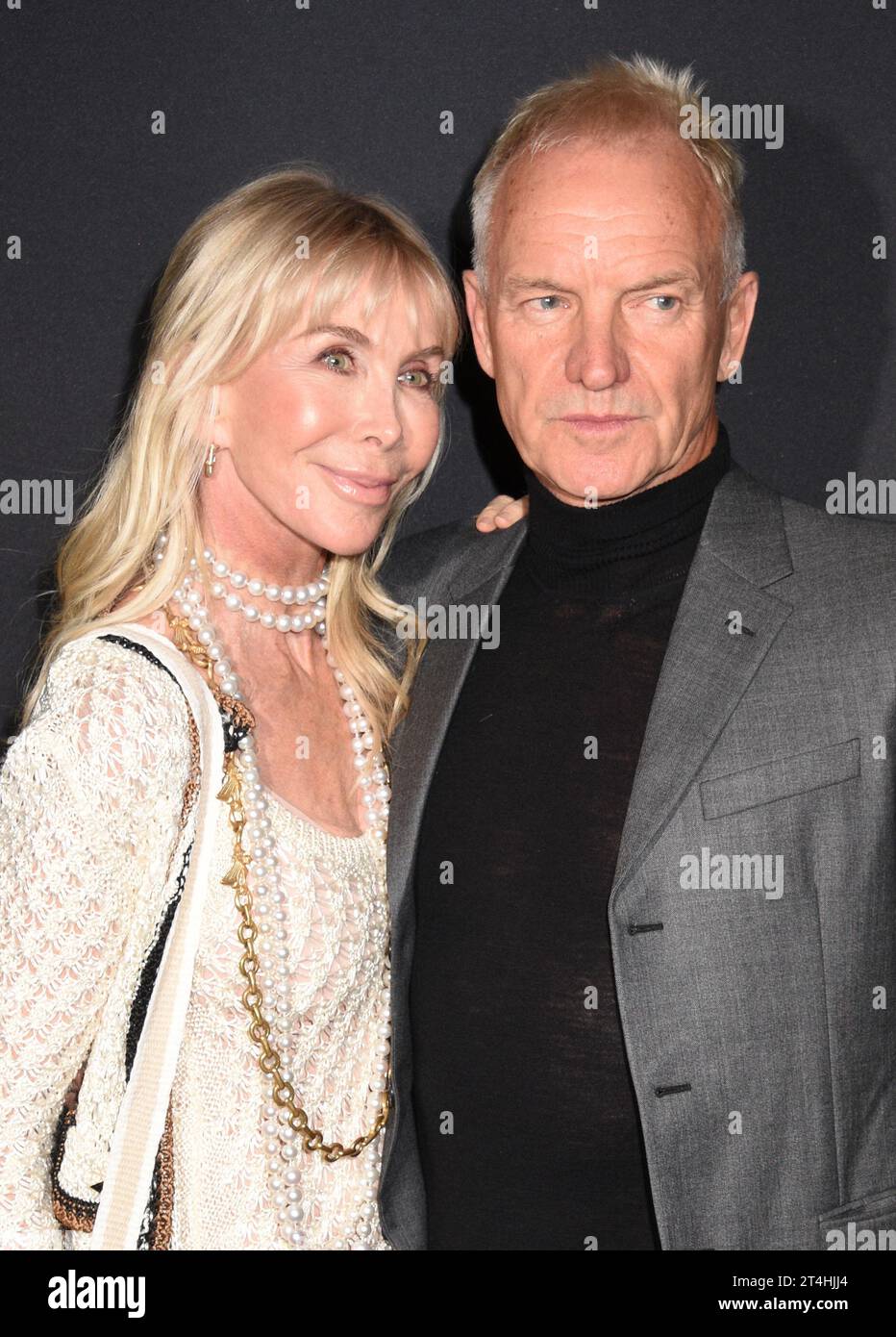 New York, NY, USA. 30th Oct, 2023. Trudie Styler and Sting at Wayuu ...