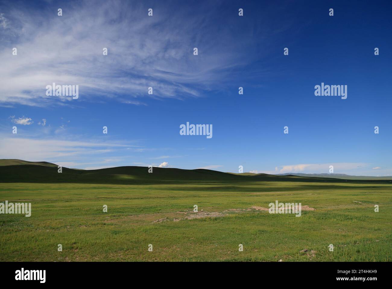 Landscape of the Orkhon Valley in Mongolia Stock Photo - Alamy