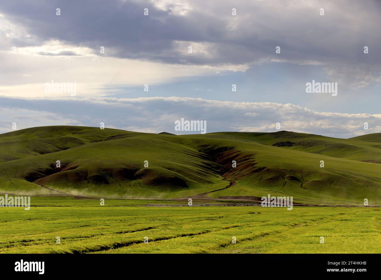 Landscape of the Orkhon Valley in Mongolia Stock Photo - Alamy