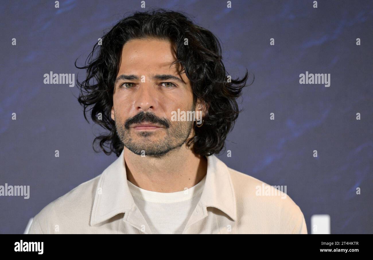 October 30, 2023, ROME, ITALY: Italian actor Marco Bocci poses during ...