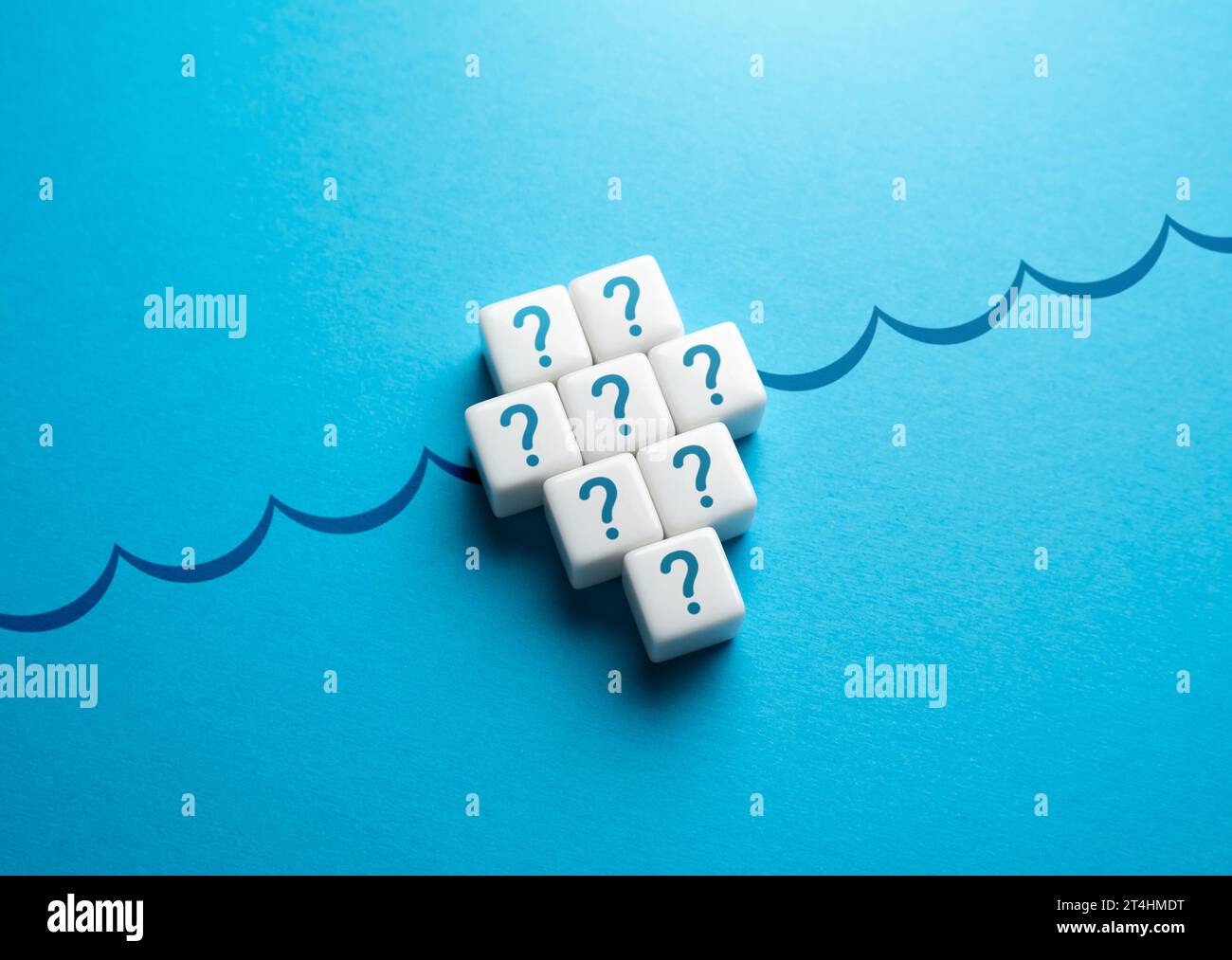 An iceberg of problems that conceals deeper challenges. Complex task ...