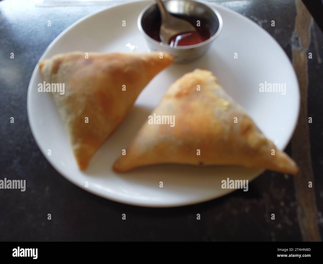 Beef samosa on sale at Unddo Restaurant in Benaulim village in Indian ...