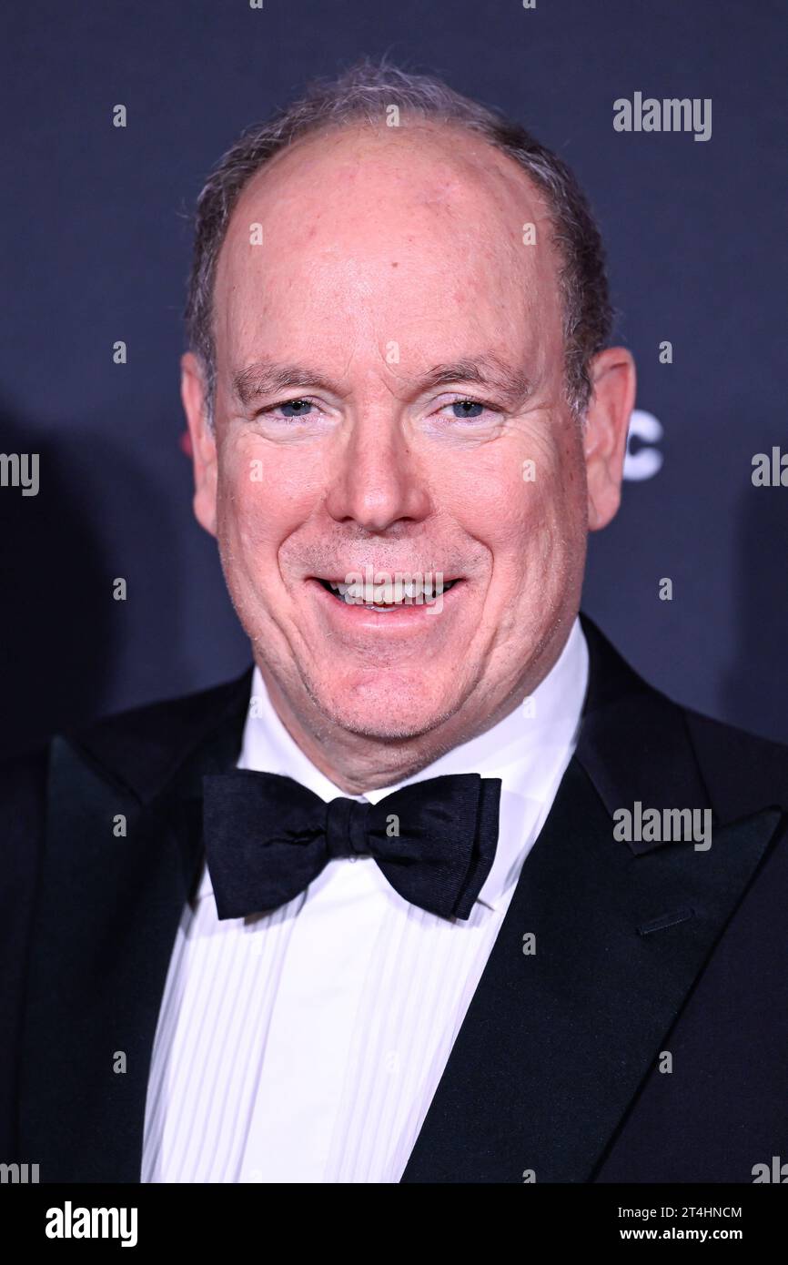 Paris, France. 29th Oct, 2023. Albert II Grimaldi Prince of Monaco ...