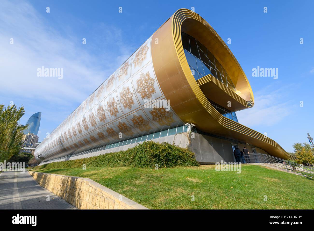 Azerbaijan National Carpet Museum in Baku by Architect Franz Janz ...