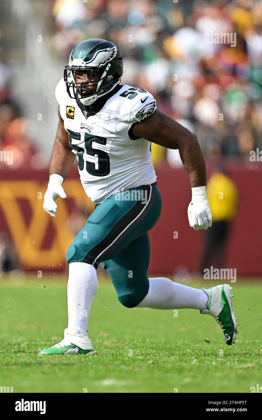 Philadelphia Eagles defensive end Brandon Graham (55) in action during ...