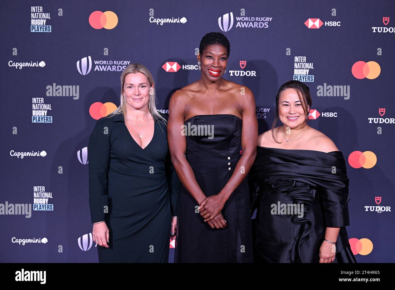 Paris, France. 29th Oct, 2023. Rachael Burford Araba Chintoh and Ada ...