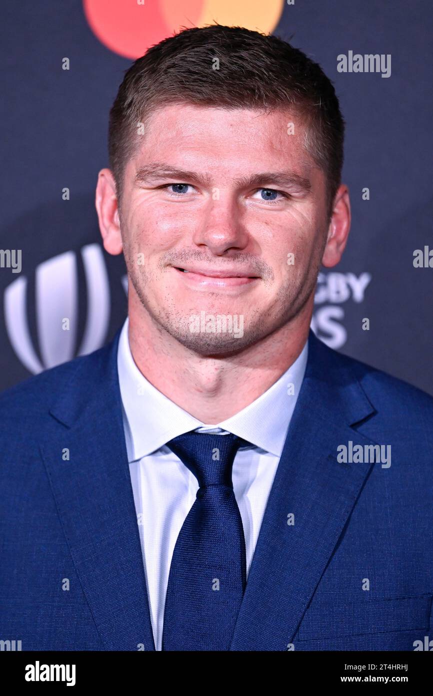 Paris, France. 29th Oct, 2023. Owen Farrell during the World Rugby ...