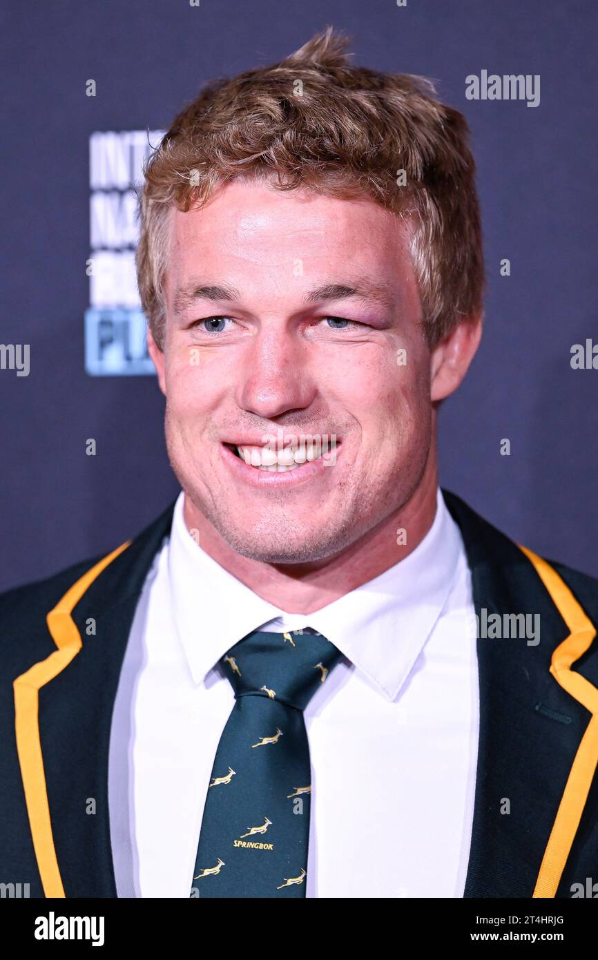 Paris, France. 29th Oct, 2023. Pieter-Steph du Toit during the World ...