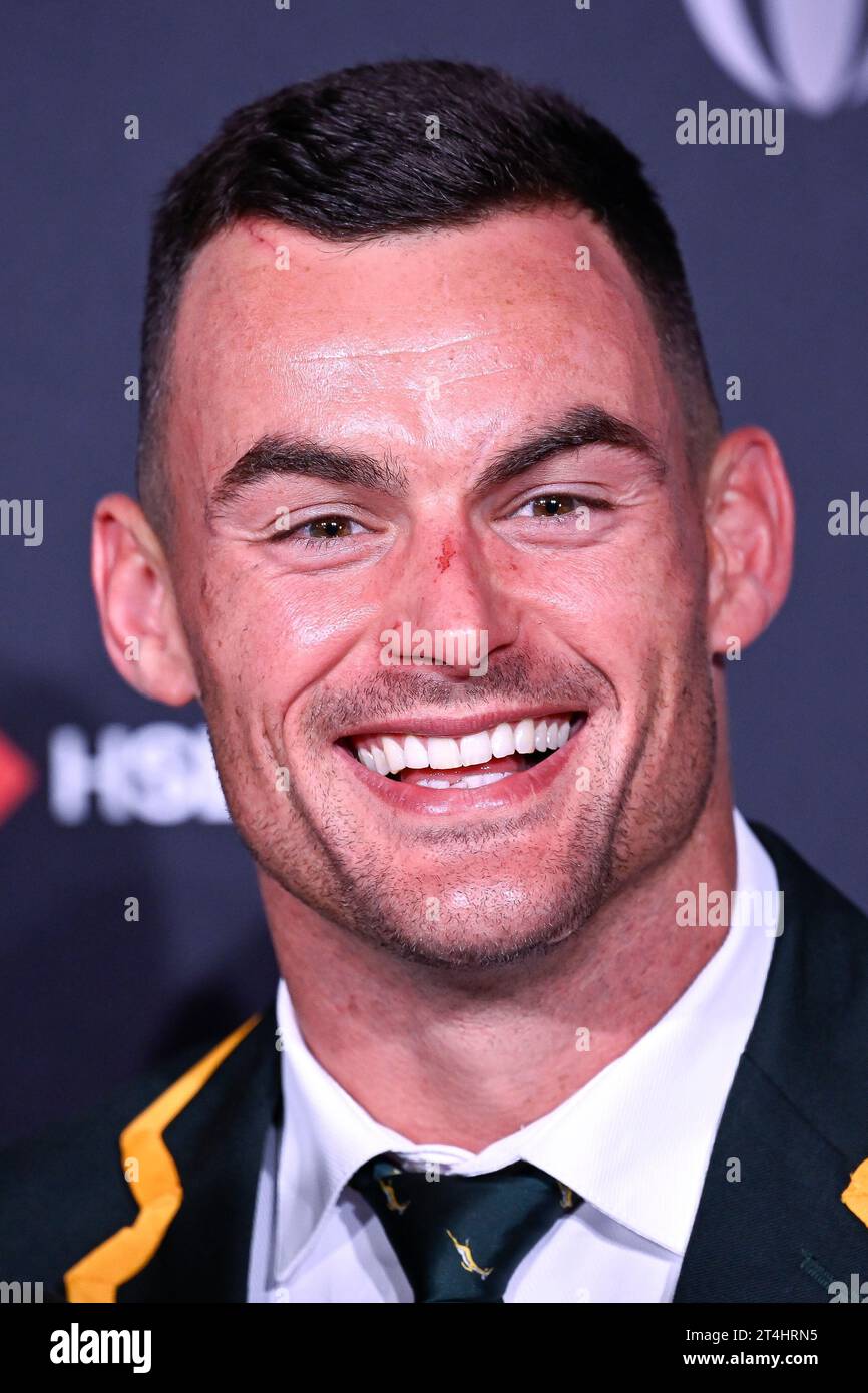 Paris, France. 29th Oct, 2023. Jesse Kriel during the World Rugby ...