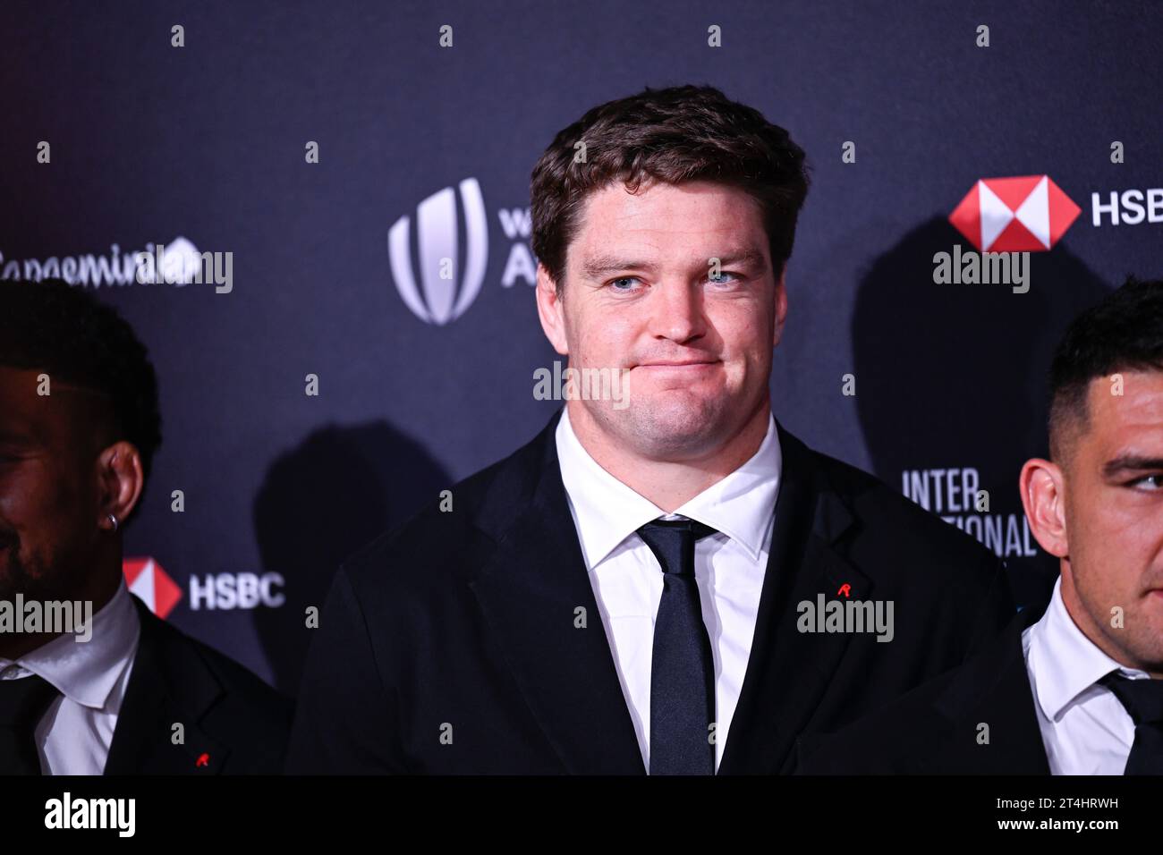 Paris, France. 29th Oct, 2023. Scott Barrett during the World Rugby ...