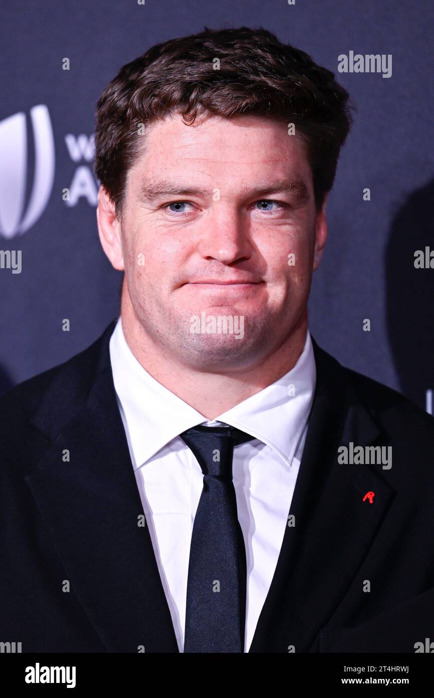 Paris, France. 29th Oct, 2023. Scott Barrett during the World Rugby ...