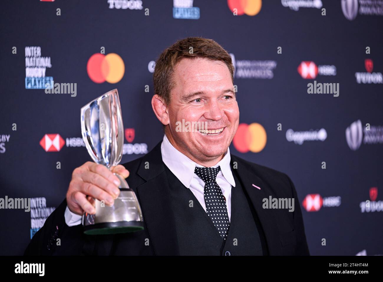 Paris, France. 29th Oct, 2023. John Smit during the World Rugby Awards ...