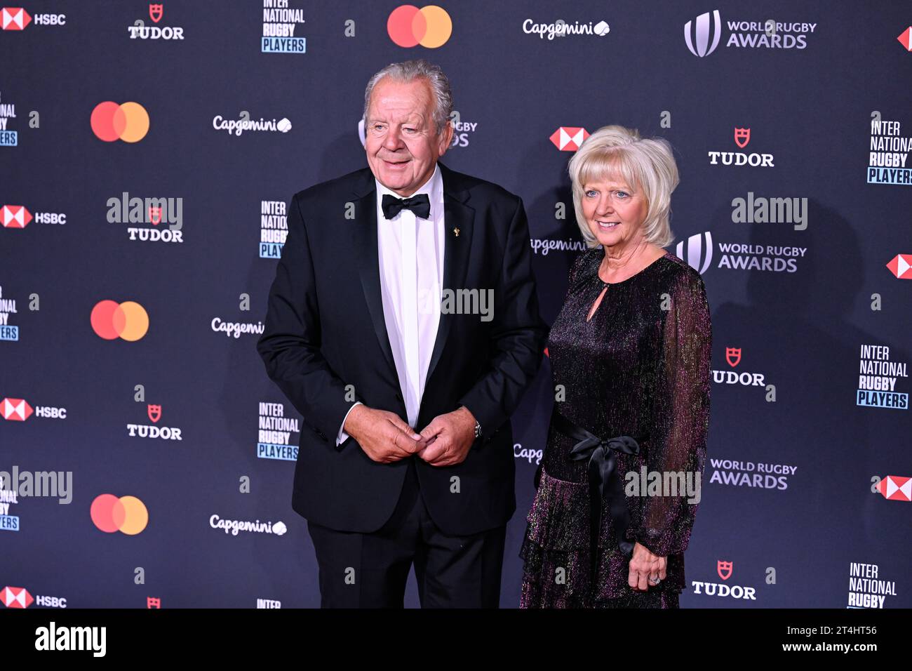 Paris, France. 29th Oct, 2023. Sir William Blackledge Bill Beaumont and ...