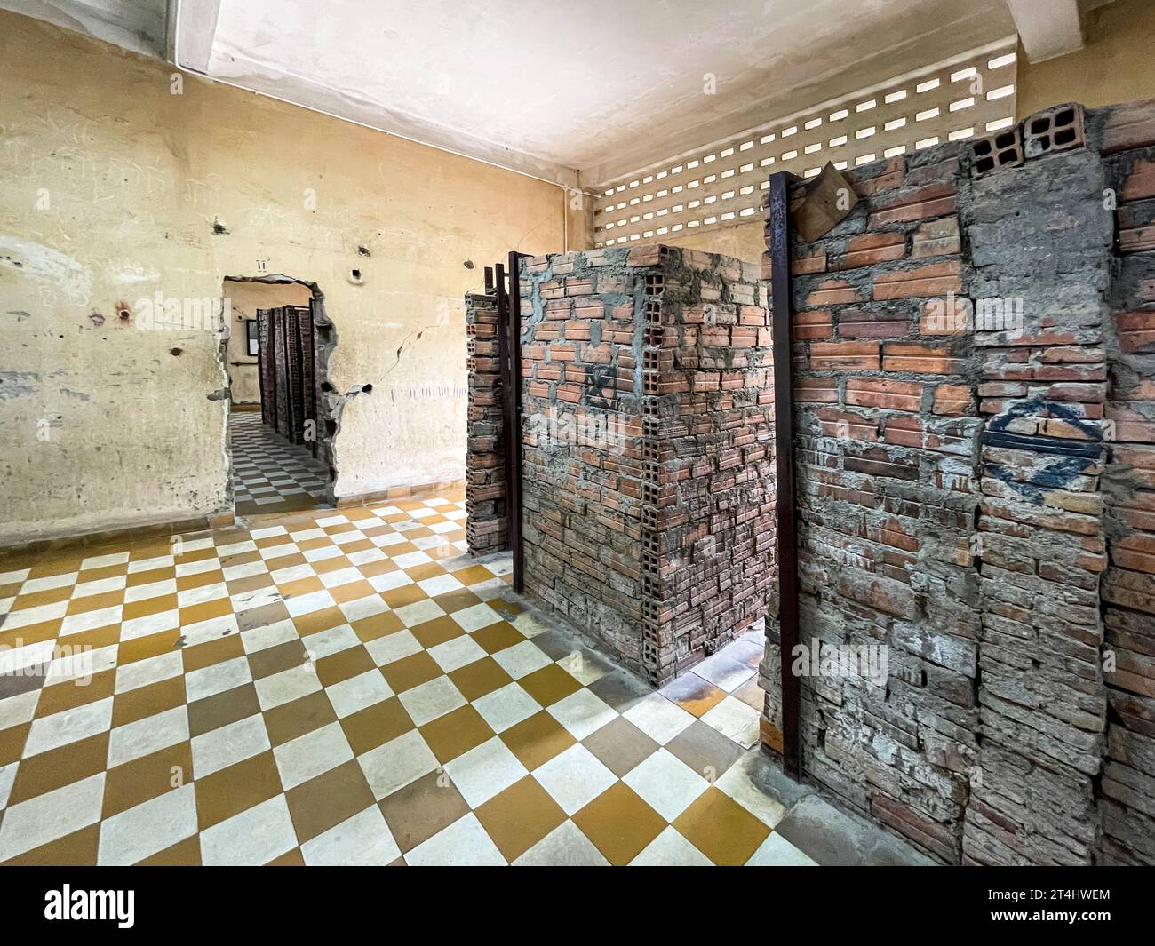 Cambodia, Phnom Penh, Tuol Sleng genocide museum Stock Photo - Alamy