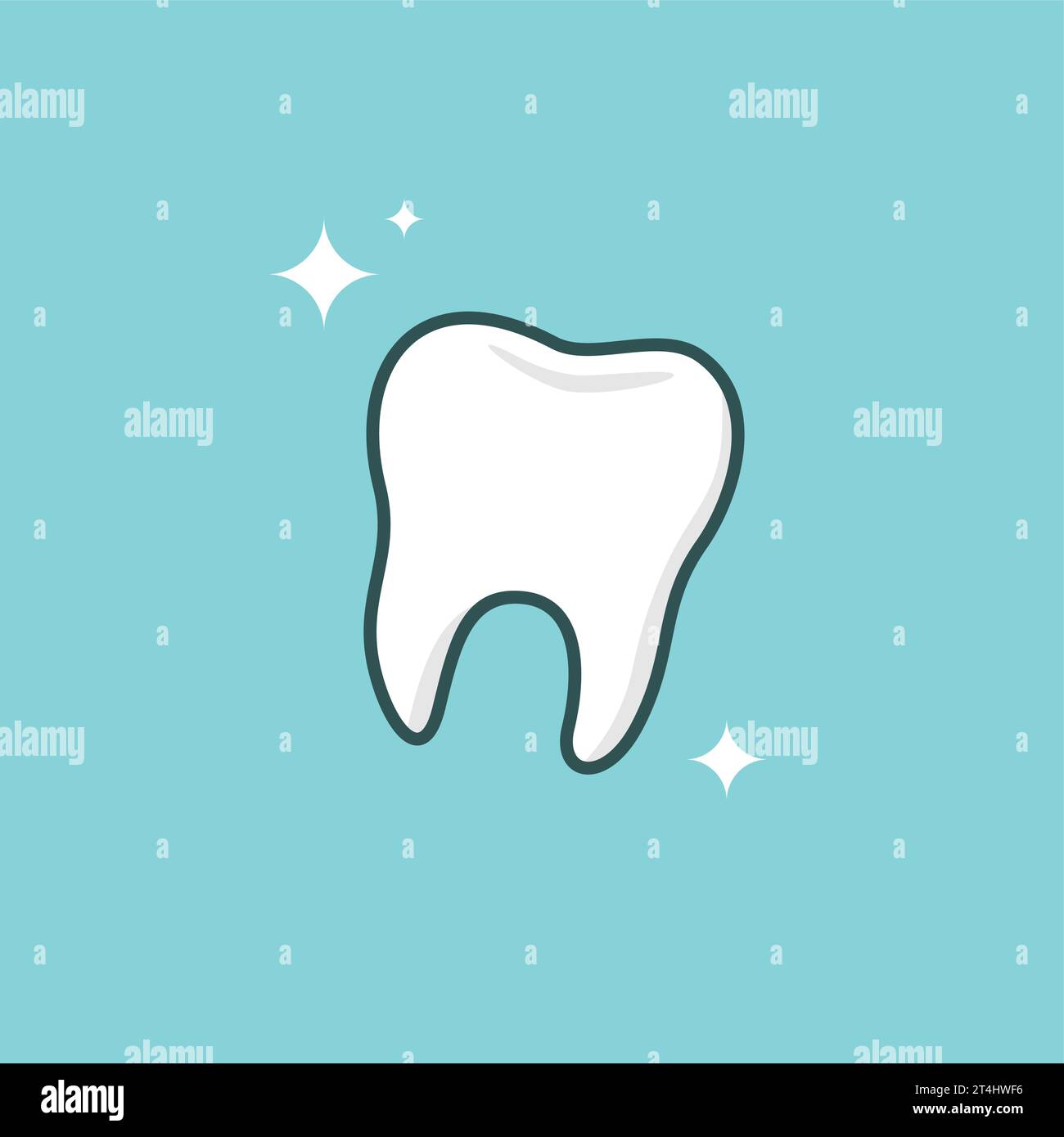Clean teeth icon royalty free Royalty Free Vector Image Stock Vector ...