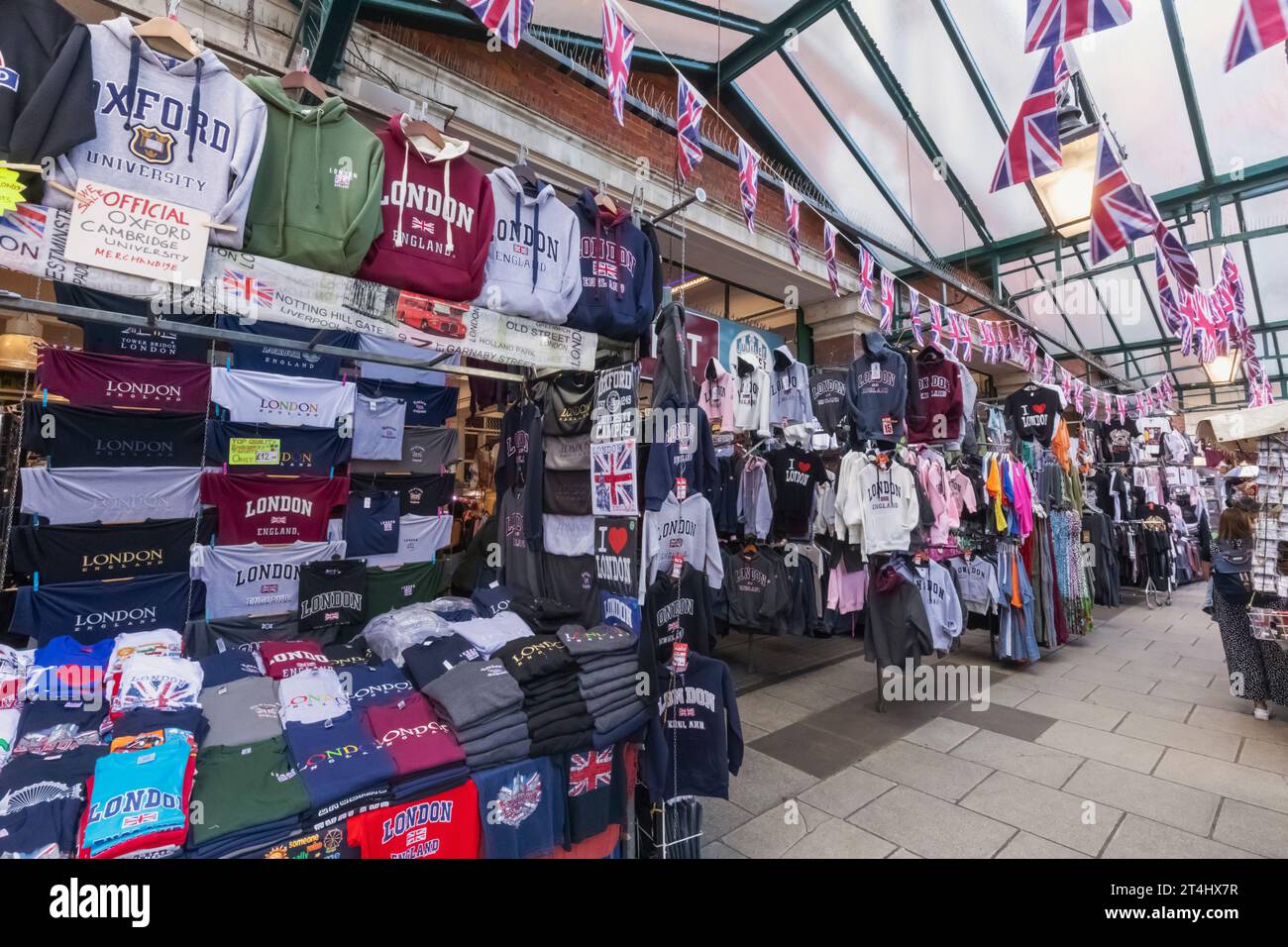 England, London, Covent Garden, Typical Market Stalls Stock Photo - Alamy