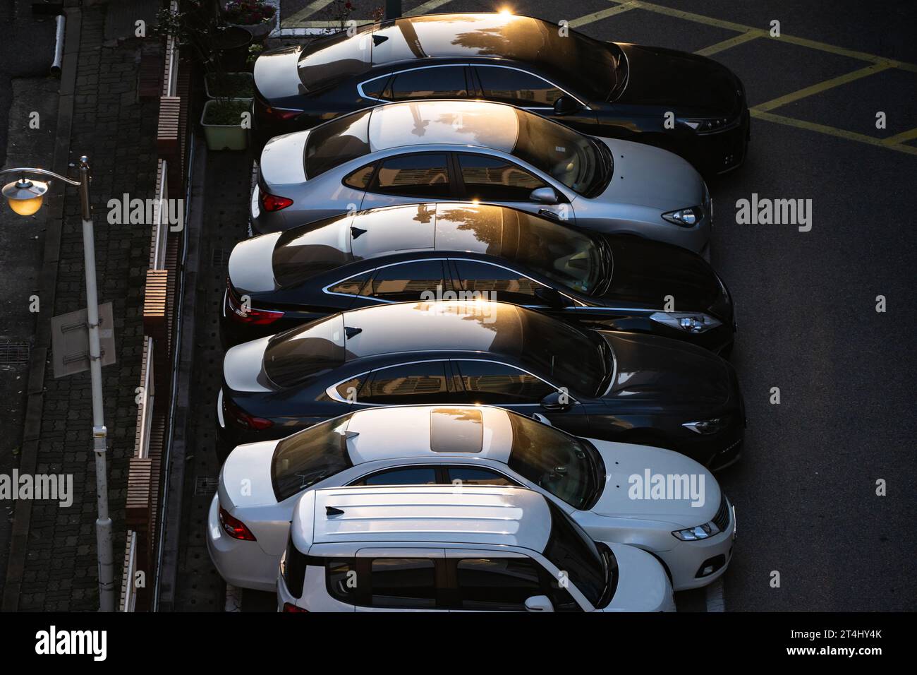 Several vehicles background view hi-res stock photography and images ...