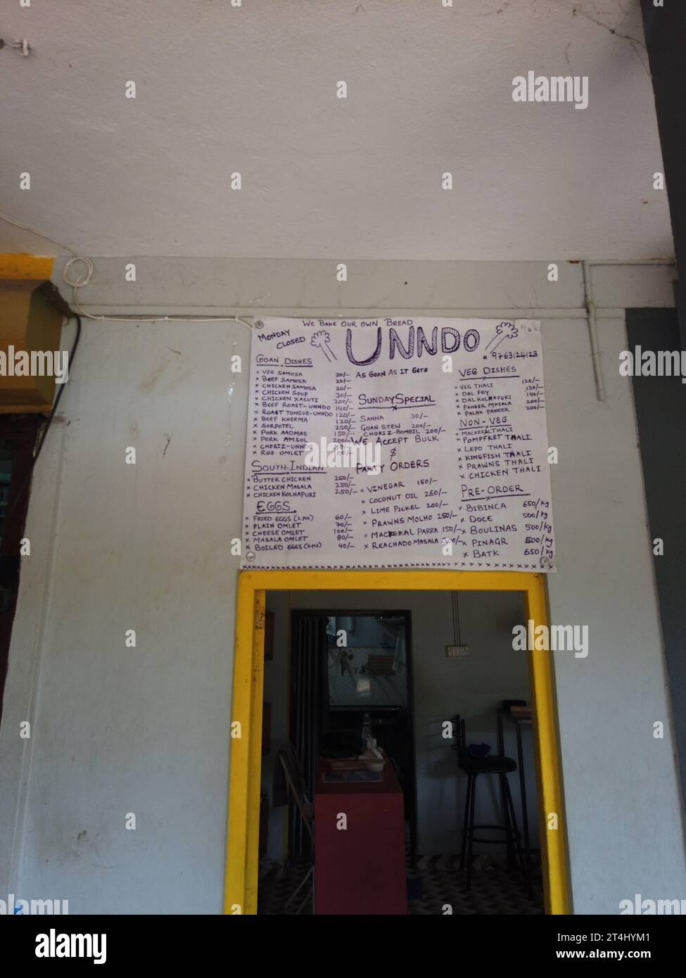 Benaulim village hi-res stock photography and images - Alamy