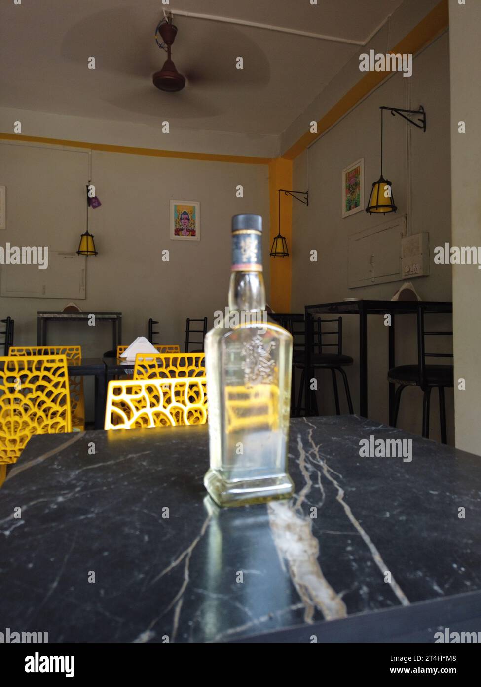 Unndo Restaurant in Benaulim village in Indian state of Goa Stock Photo ...