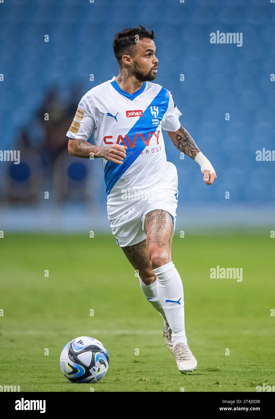 Michael Richard Delgado de Oliveira of Al-Hilal SFC during their SAFF ...