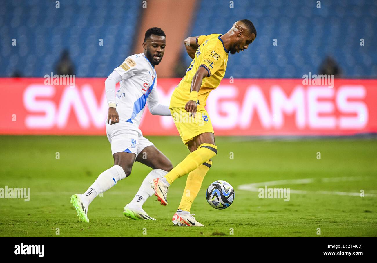 Faiz Selemani of Al Hazem SC during their SAFF Saudi Arabia KingÕs Cup ...