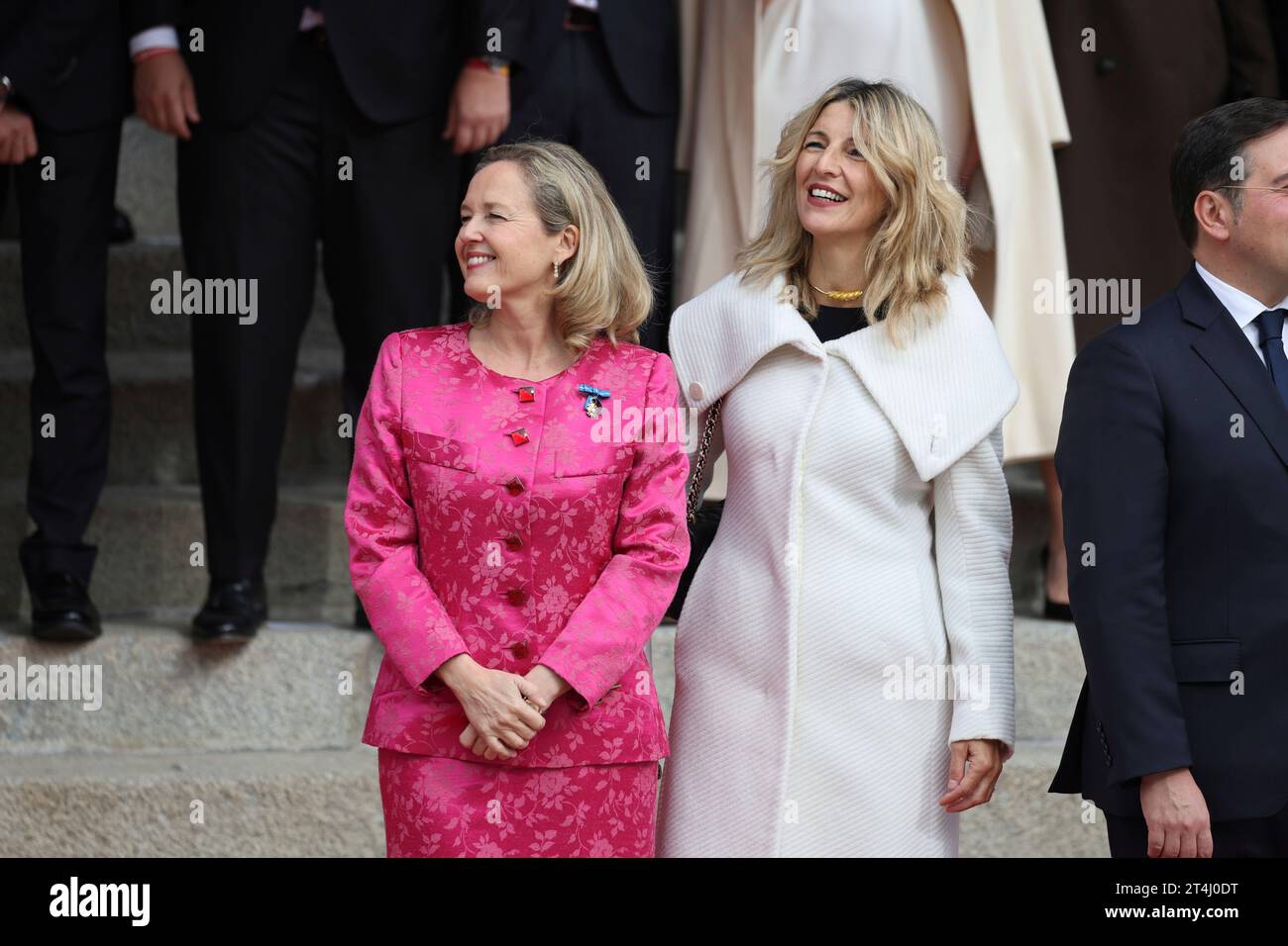 (L-R) Second Vice President and Acting Minister of Economy and Digital ...