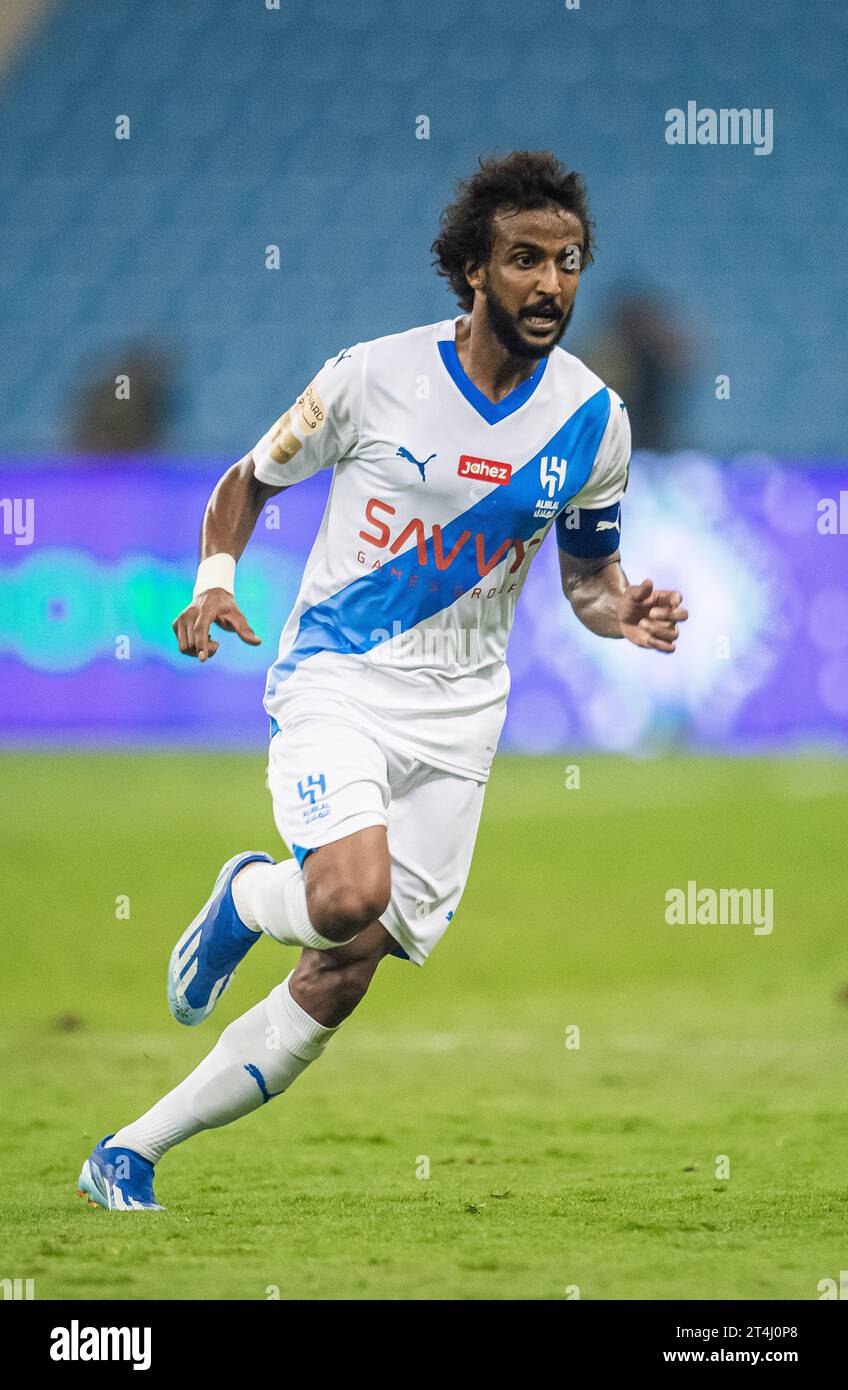Yasser Alshahrani of Al-Hilal SFC during their SAFF Saudi Arabia KingÕs ...